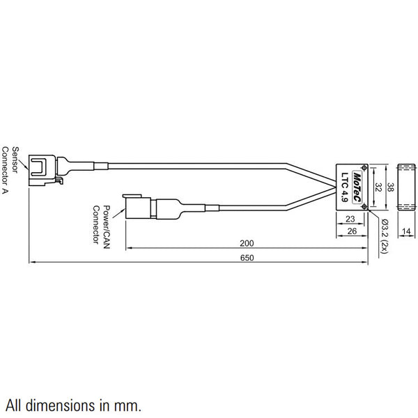 MoTeC Lambda to CAN Long Loom - Race Beat